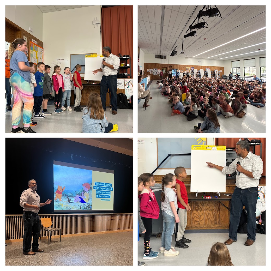 Award Winning Illustrator London Ladd visits Solvay | Solvay Union Free ...